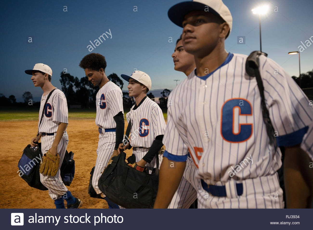 Baseball team and high five hi-res stock photography and images - Alamy