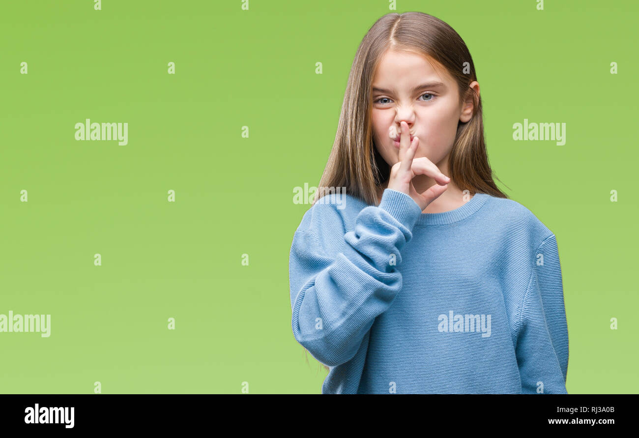 Toddler finger lips quiet hi-res stock photography and images - Alamy