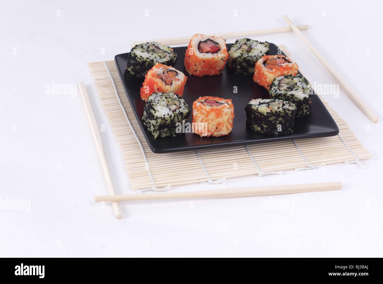 Various types maki sushi hi-res stock photography and images - Alamy
