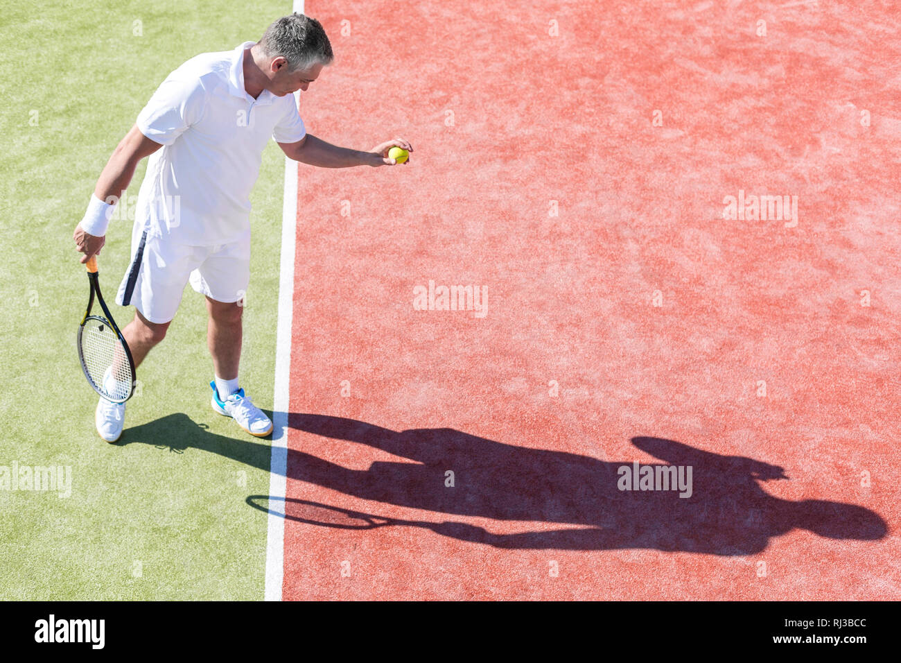Tennis court horizontal hi-res stock photography and images - Alamy