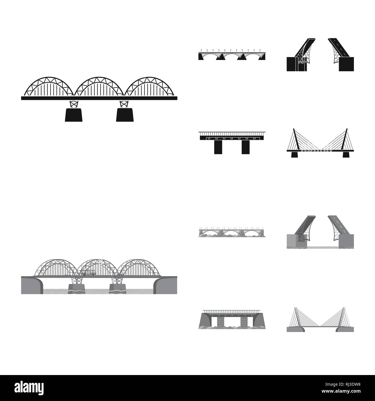 Vector Illustration Of Connection And Design Symbol Set Of Connection