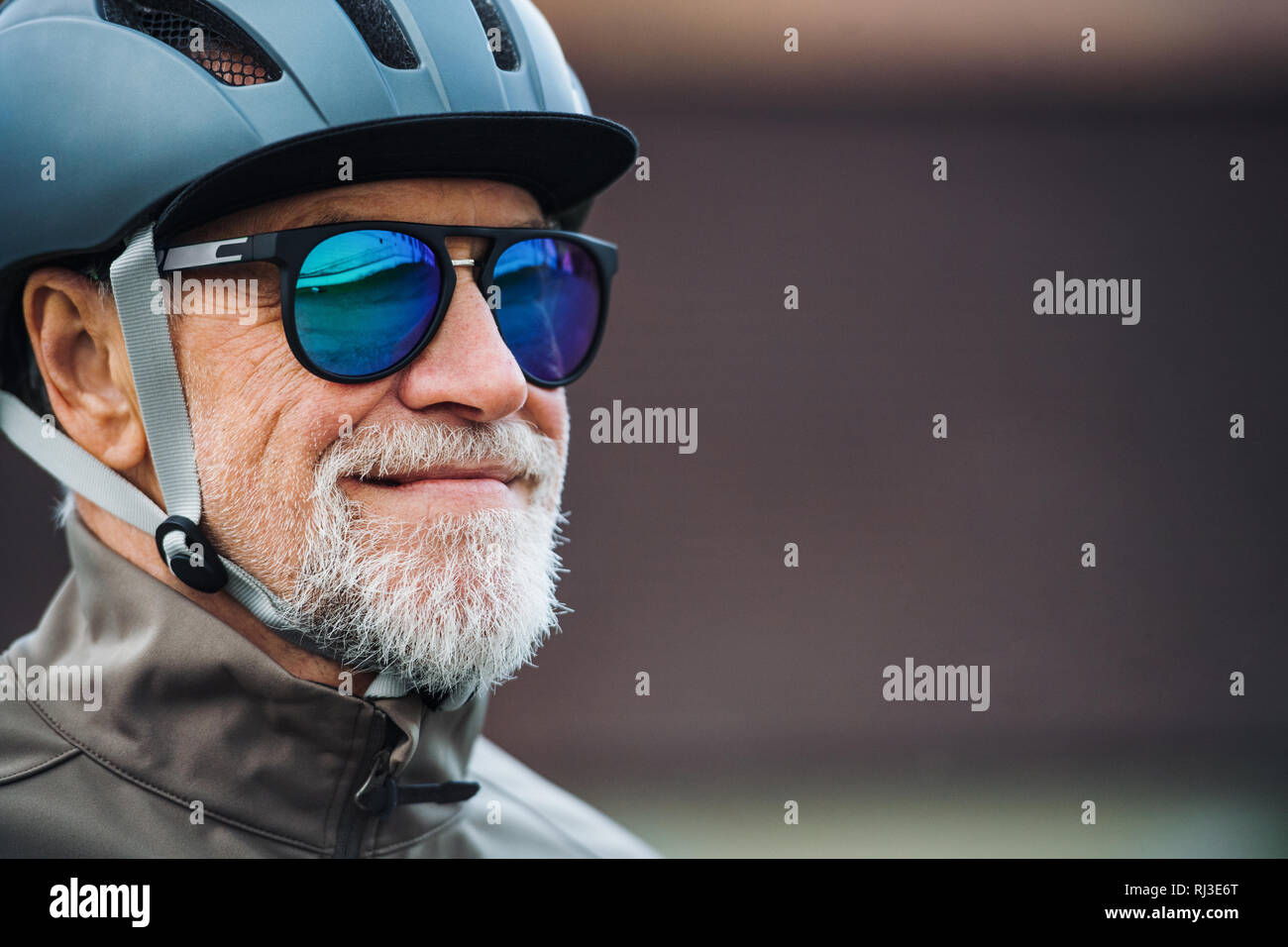 Old Man Helmet High Resolution Stock Photography and Images - Alamy