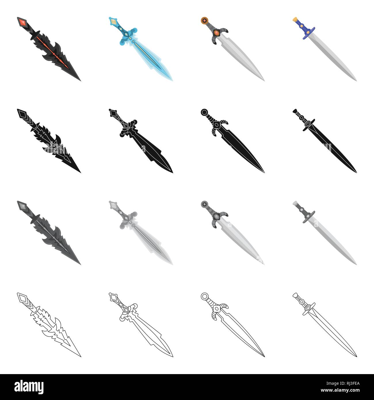 magic,ice,Spanish,longsword,glass,handle,hilt,dragon,steel,conqueror ...