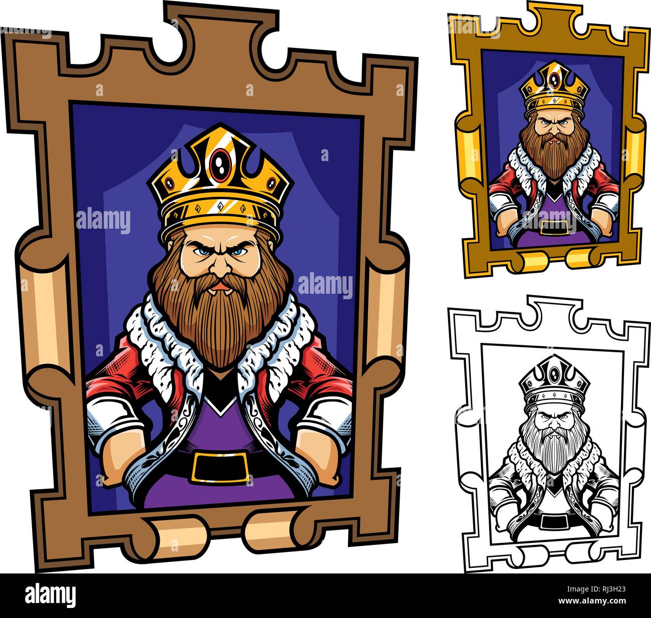 King banner hi-res stock photography and images - Alamy