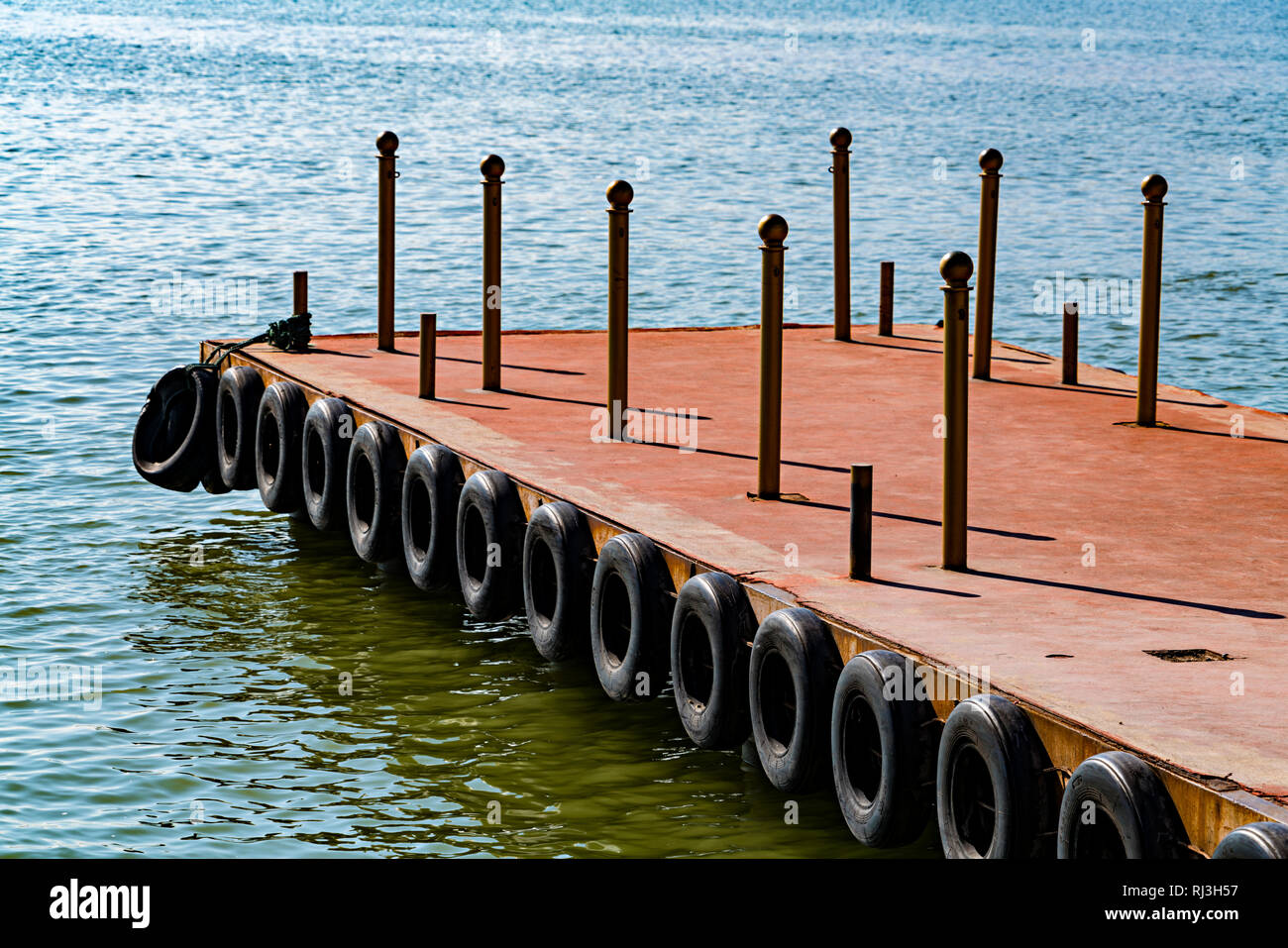 Dock with tires hi-res stock photography and images - Alamy
