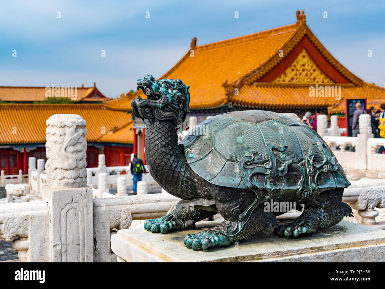 Chinese dragon turtle hi-res stock photography and images - Alamy