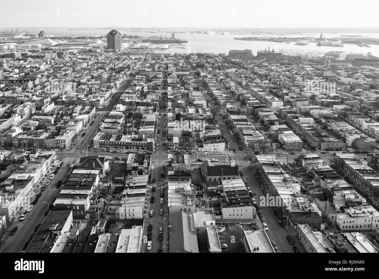 Baltimore streets Black and White Stock Photos & Images - Alamy