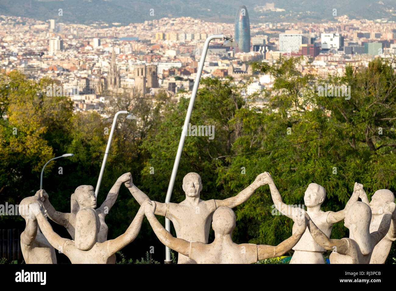 Catalonia national dance hi-res stock photography and images - Alamy
