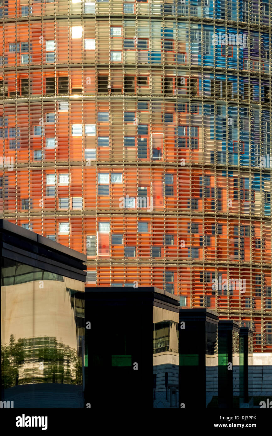 architecture, Barcelona, building, Catalonia, city, color image ...