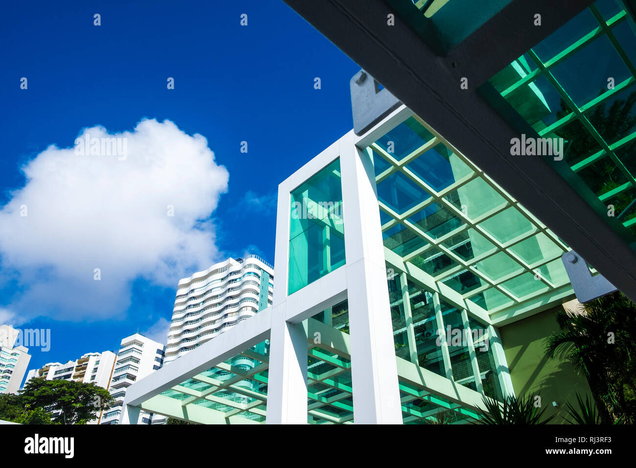 Contemporary architecture in Salvador de Bahia Brazil Stock Photo - Alamy