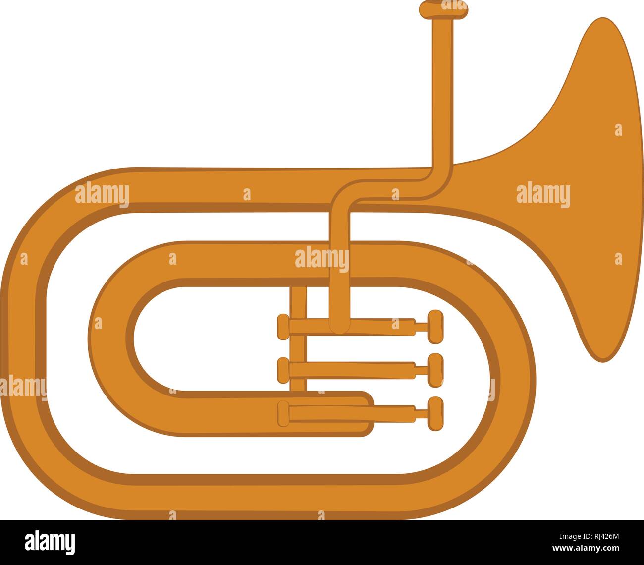 Band tuba Stock Vector Images - Alamy
