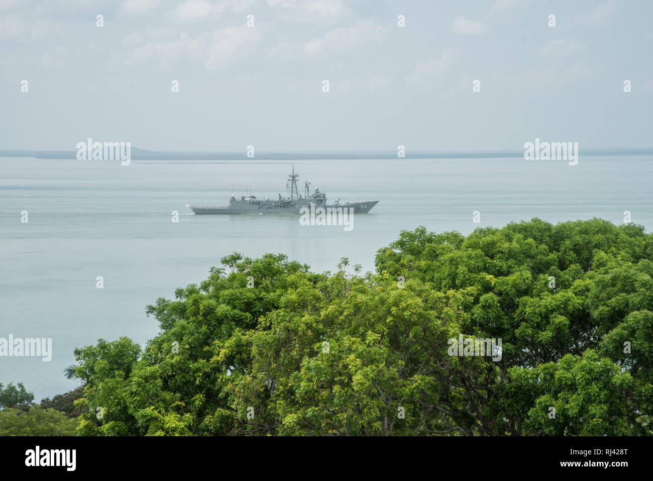 Darwin, Northern Territory, Australia-November 6,2017: HMAS Darwin ...