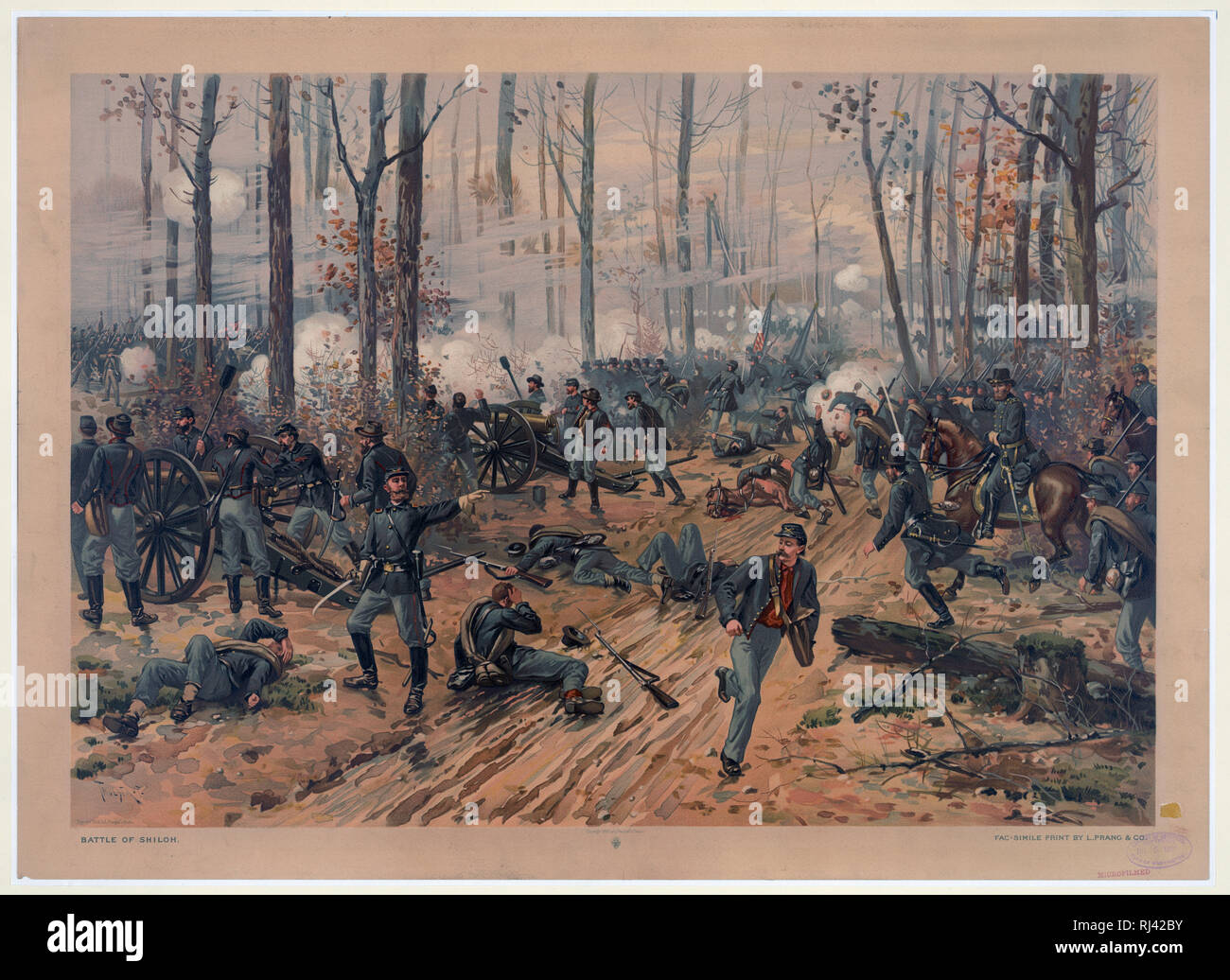 Battle of shiloh hi-res stock photography and images - Alamy
