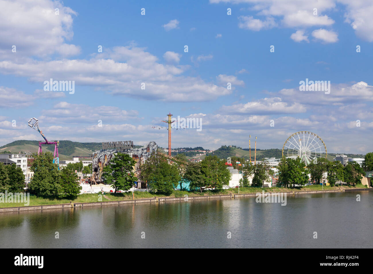 Frühlingsfest auf dem Cannstatter Wasen, Stuttgart, Baden-Württemberg ...