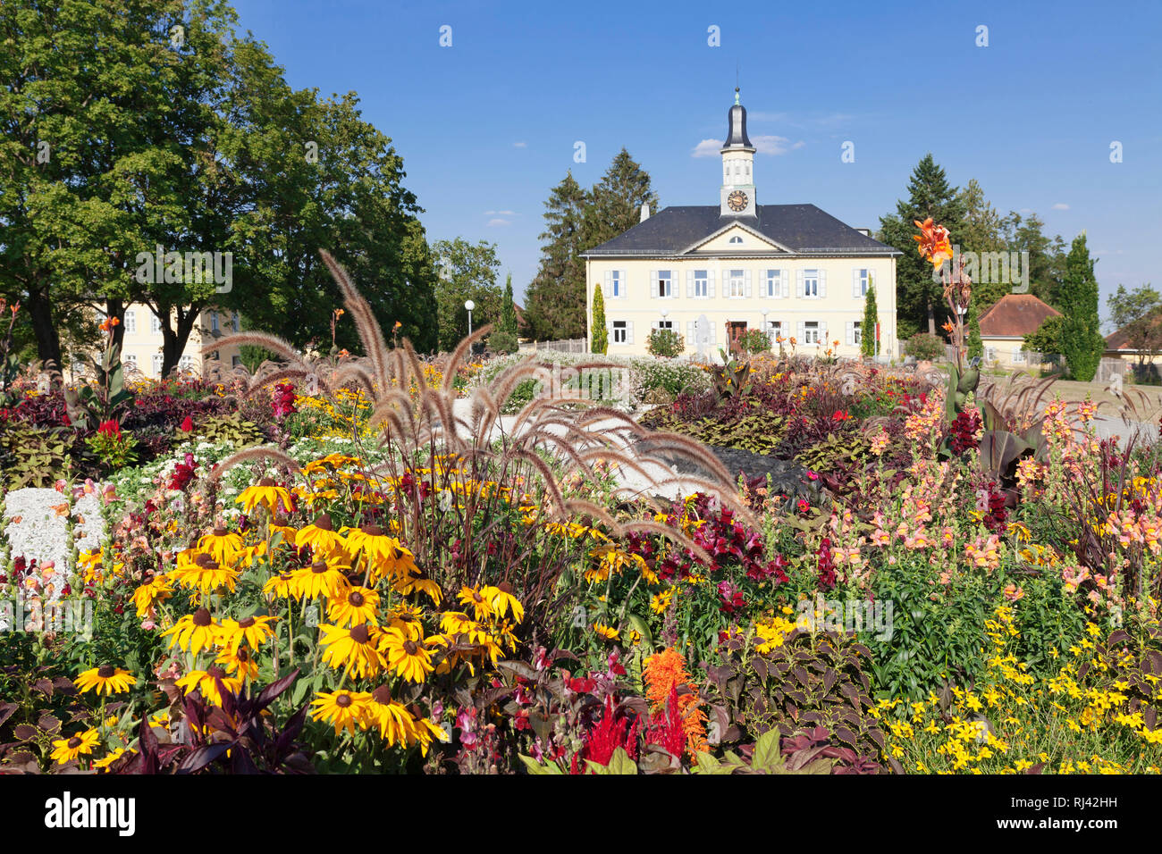 Ortsansicht mit kurpark hi-res stock photography and images - Alamy