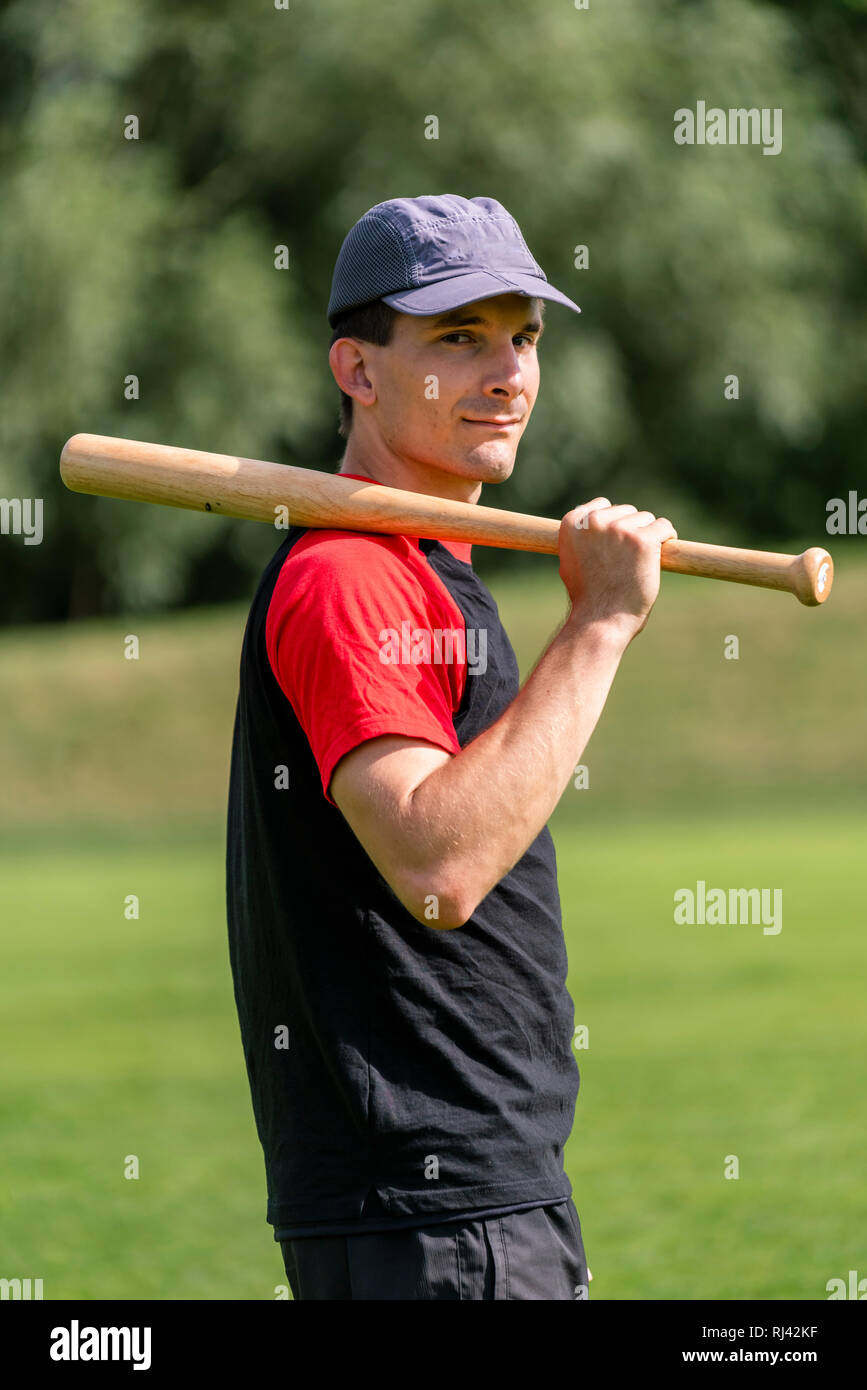Baseball man not illustration hi-res stock photography and images - Alamy