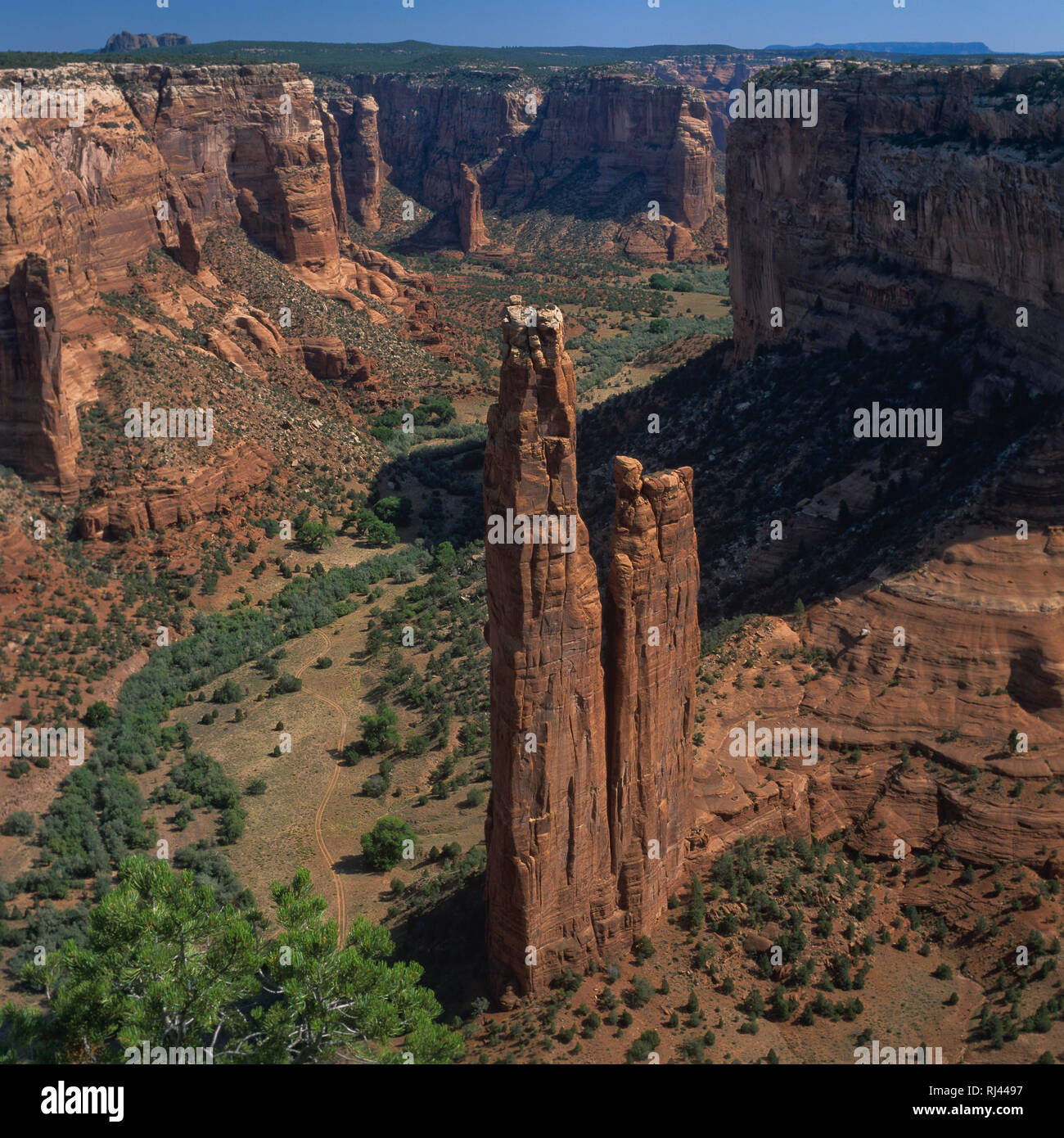 Spider Rock, Canyon de Chelly Stock Photo - Alamy