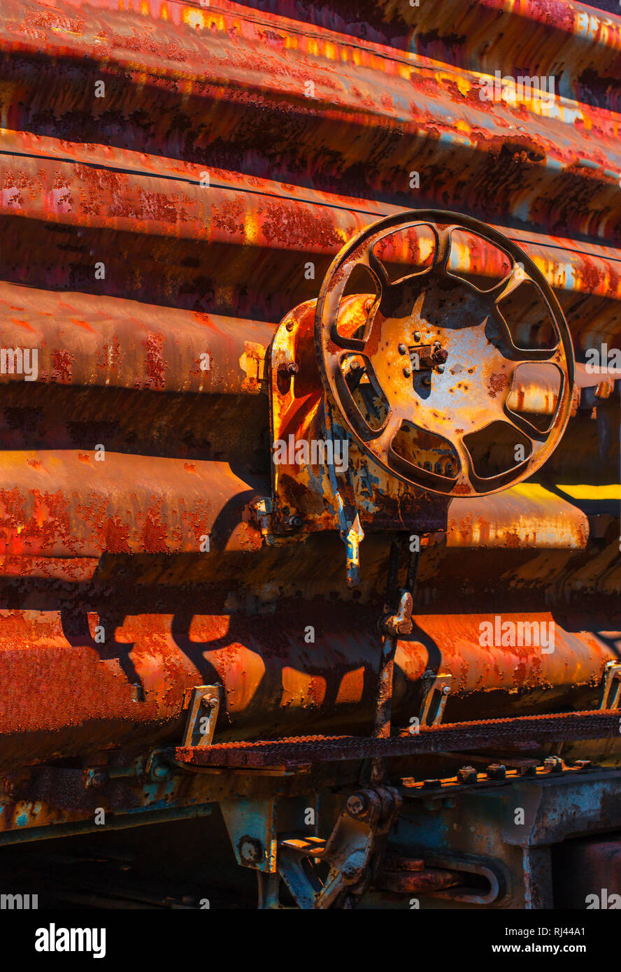 Abstract, Old Train Wagon Stock Photo - Alamy