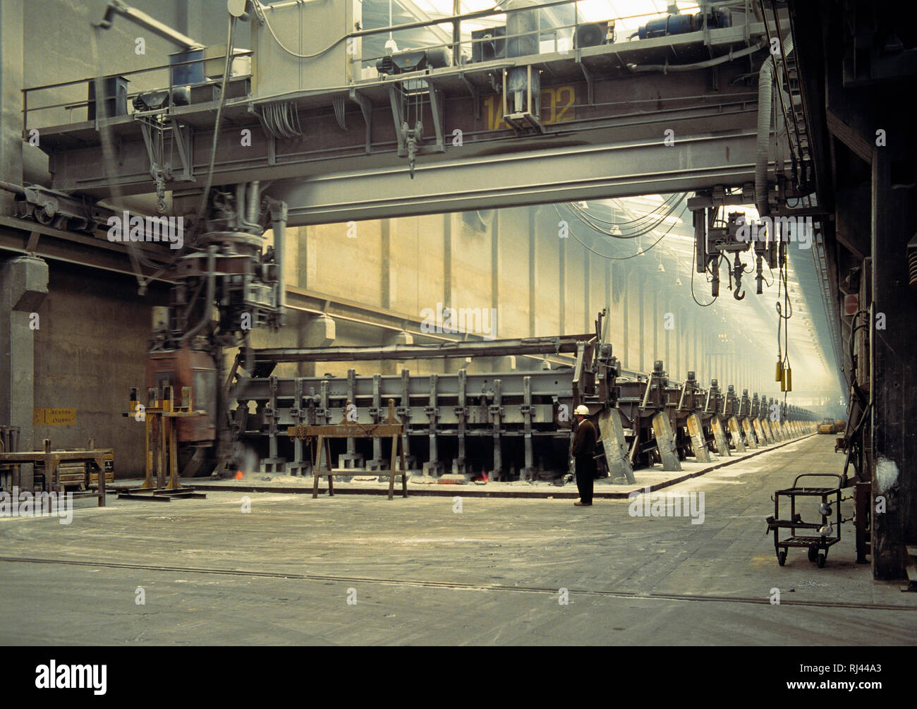 Aluminum Processing Plant Stock Photo - Alamy