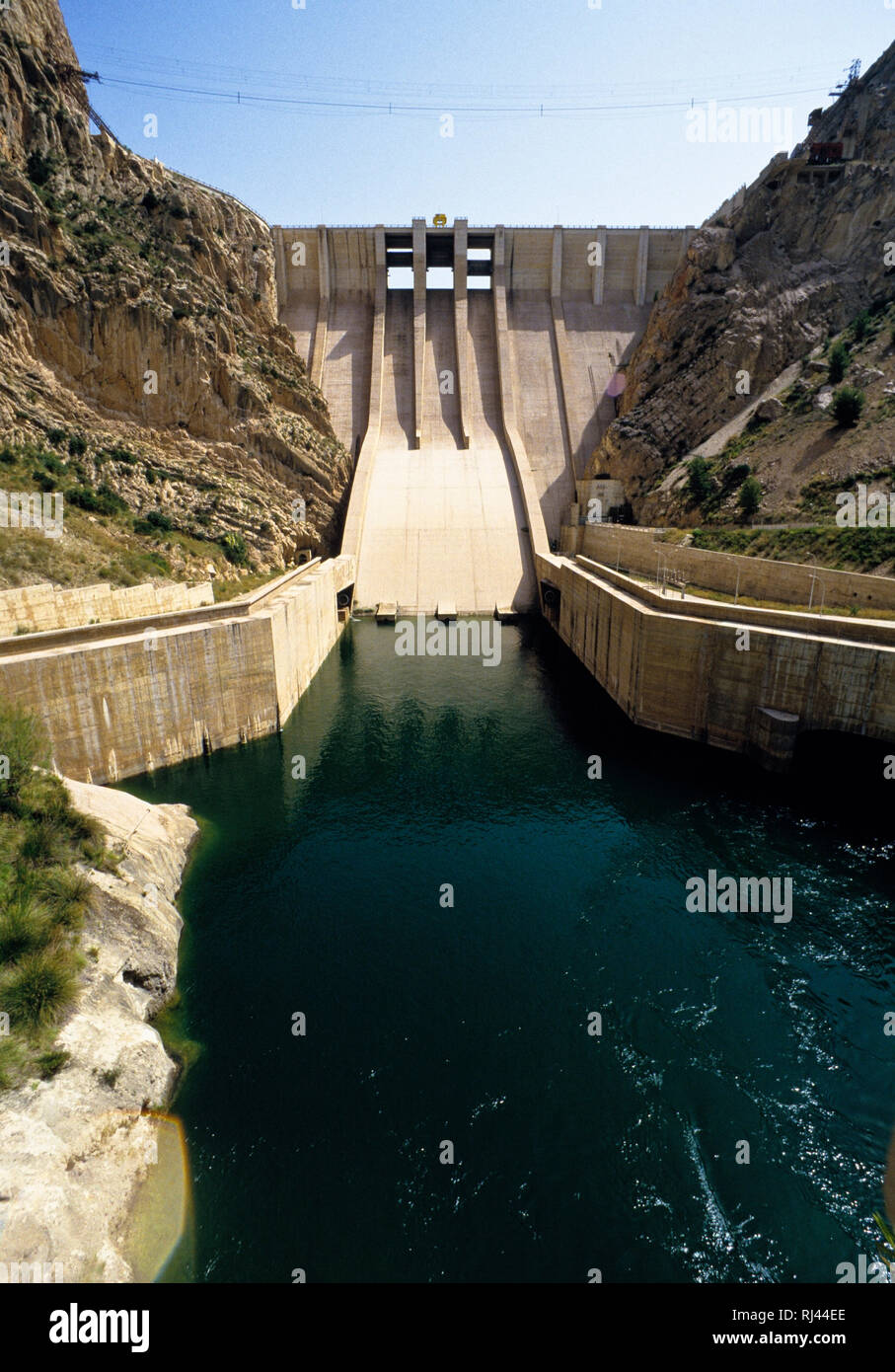 Contreras Dam, Cuenca, Spain Stock Photo - Alamy