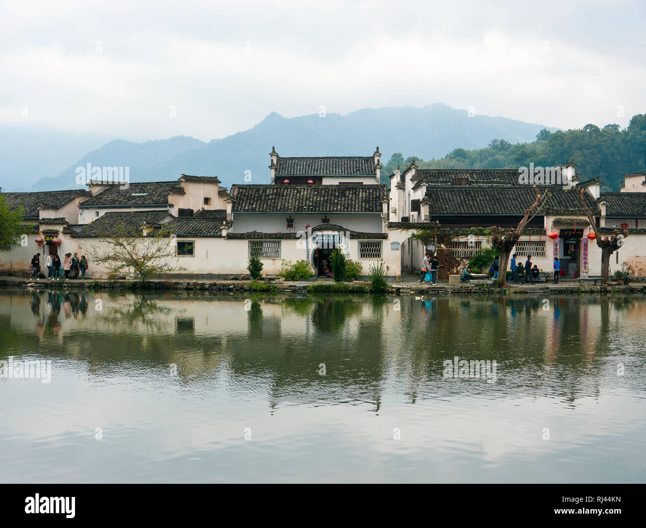 Hongcun Village, South Lake, Anhi, China Stock Photo - Alamy