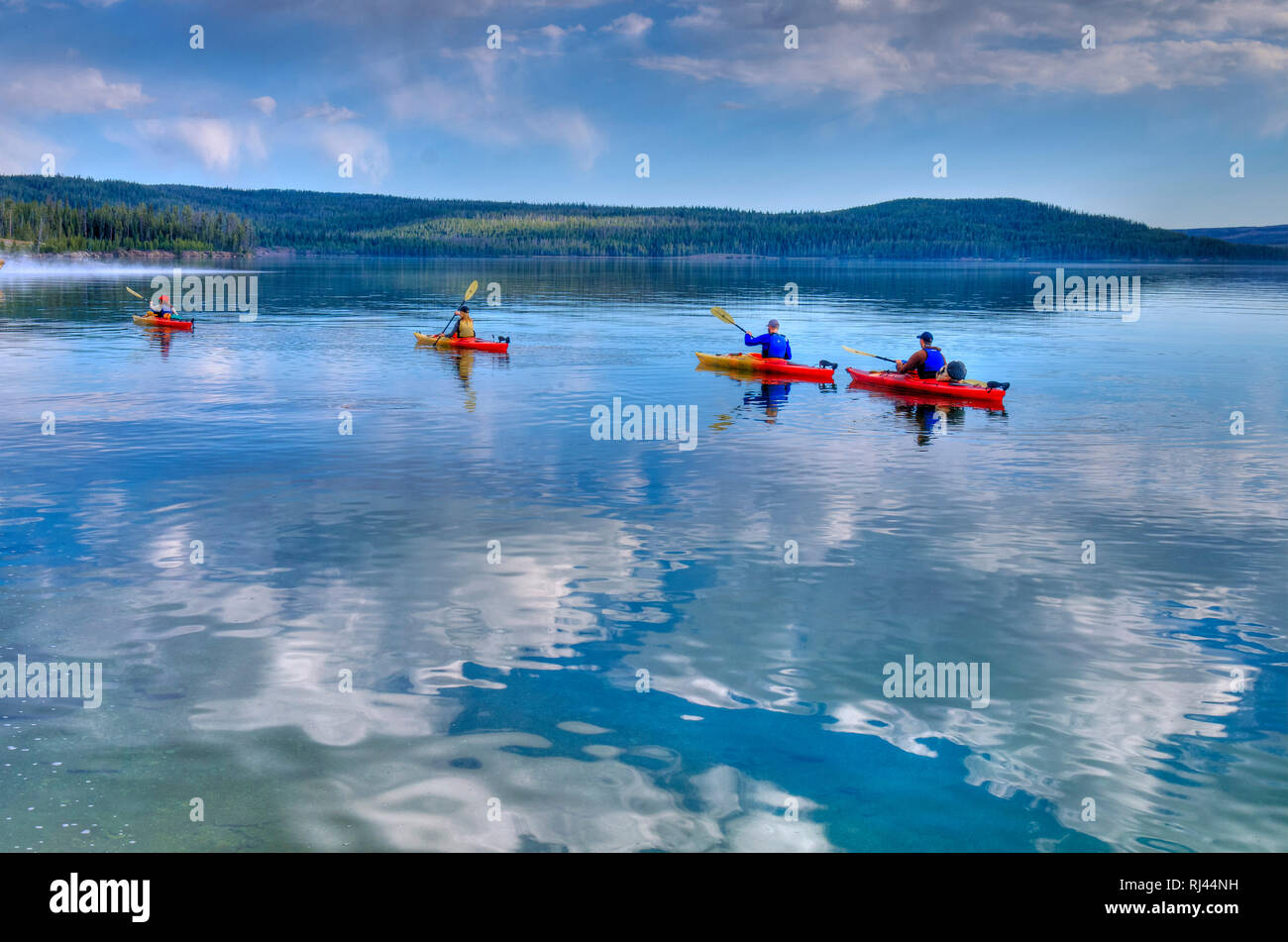 Yellowstone kayak hi-res stock photography and images - Alamy