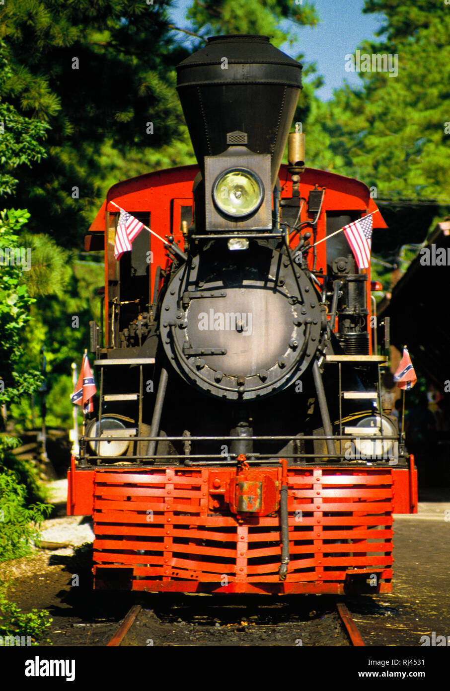 Steam Locomotive, Stone Mountain Park, Georgia, USA Stock Photo - Alamy