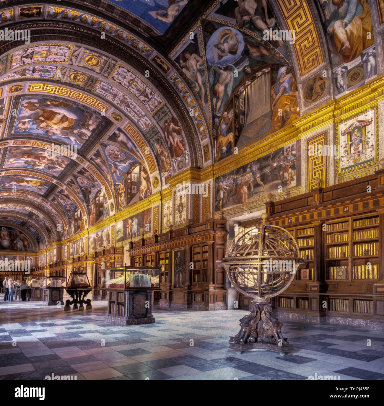 El escorial library spain hi-res stock photography and images - Alamy