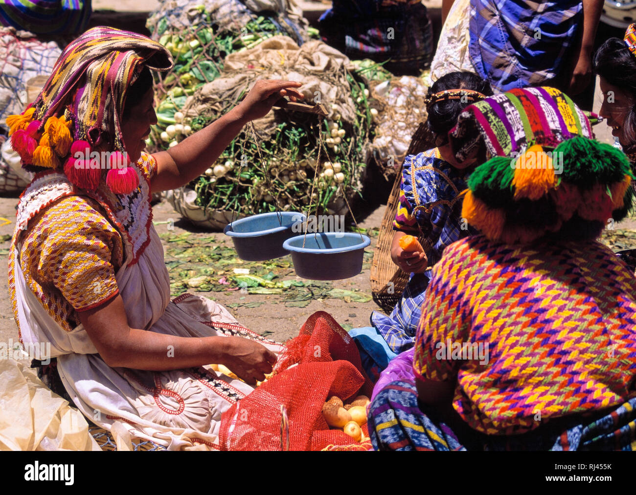 The Market, Chichicastenango, Guatemala Stock Photo - Alamy