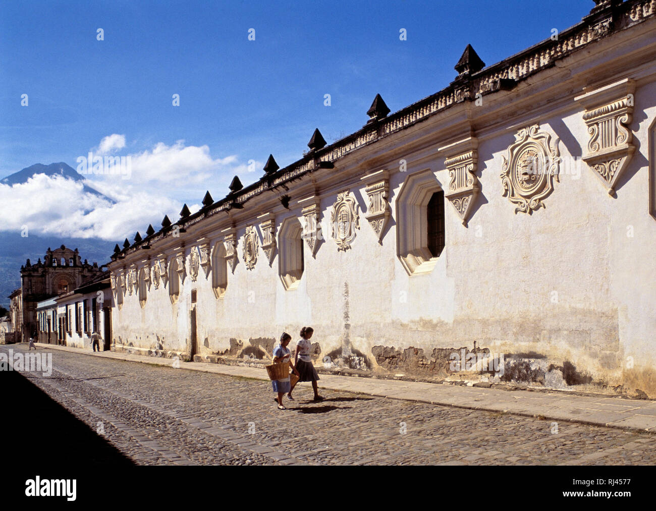 University of San Carlos Borromeo, Antigua, Guatemala Stock Photo - Alamy