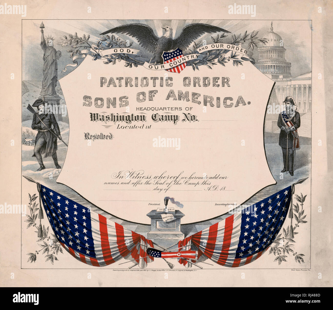 Sons Of Liberty American Revolution Flag