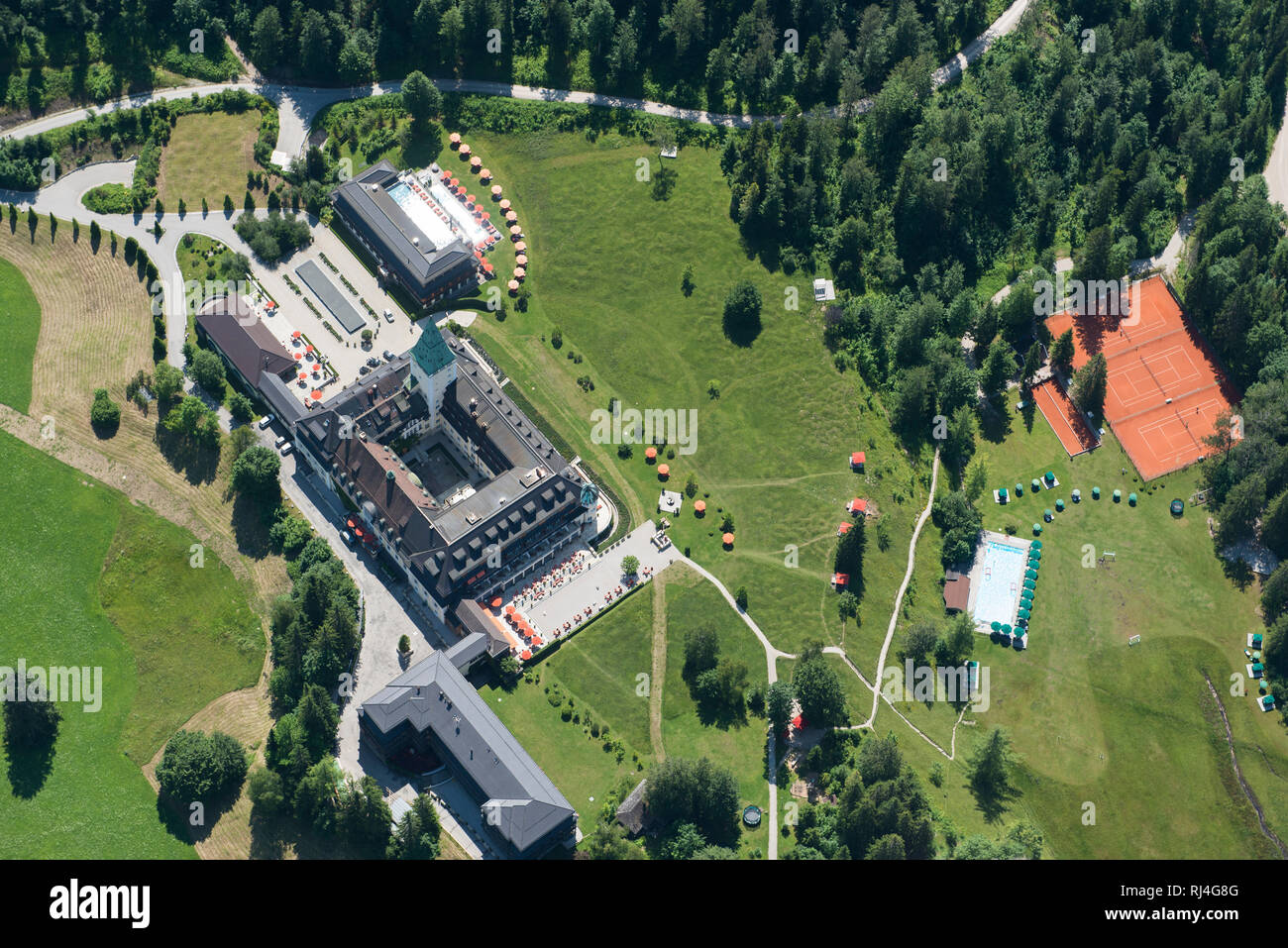 Deutschland, Elmau, Garmisch Partenkirchen, Oberland, Region ...
