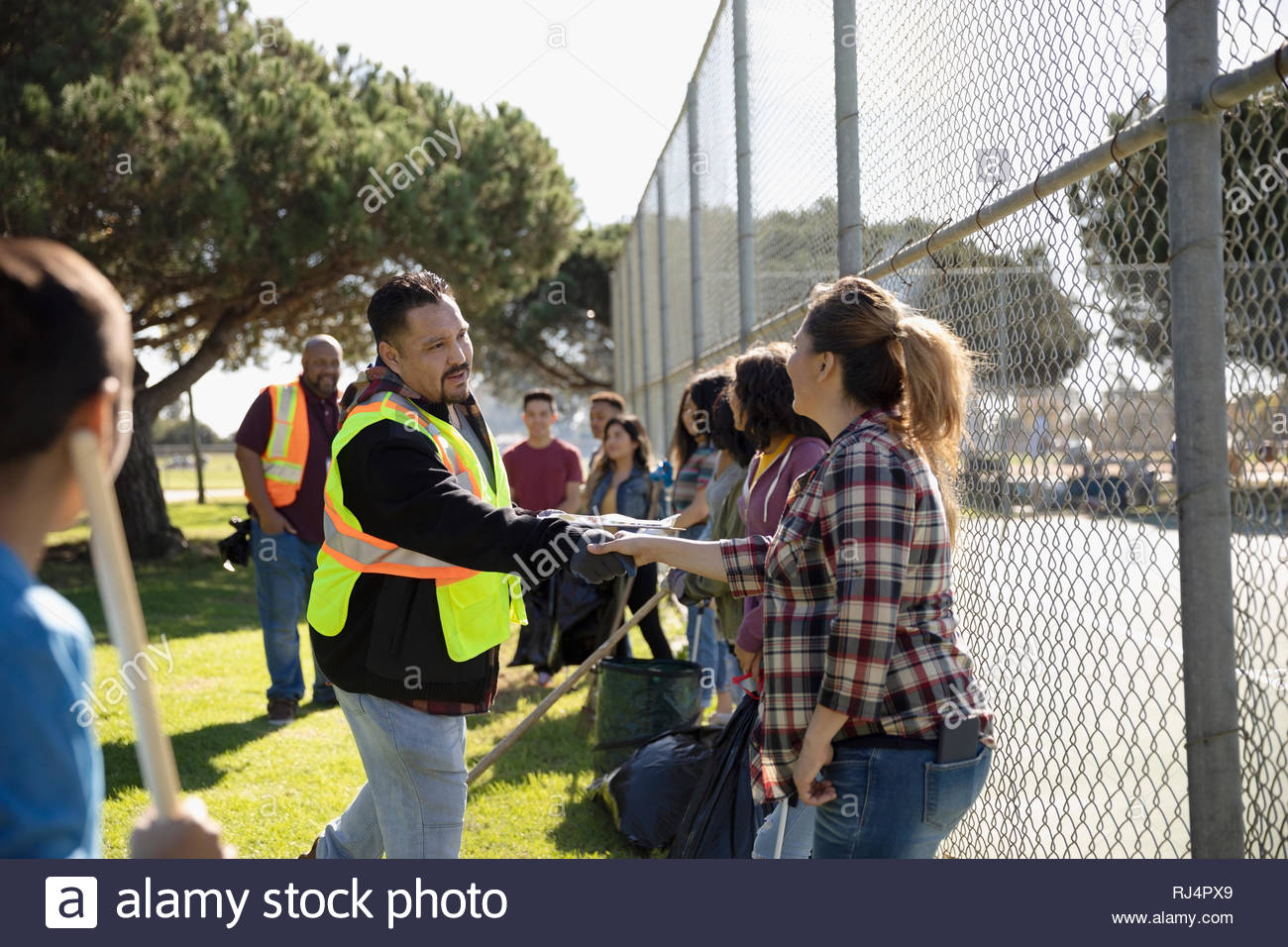 Cleaning public park hi-res stock photography and images - Alamy