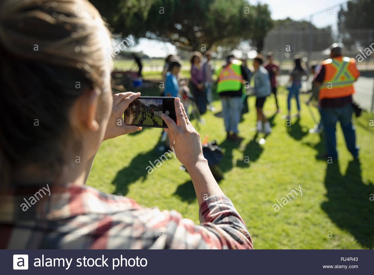 People Cleaning Community Park High Resolution Stock Photography and ...