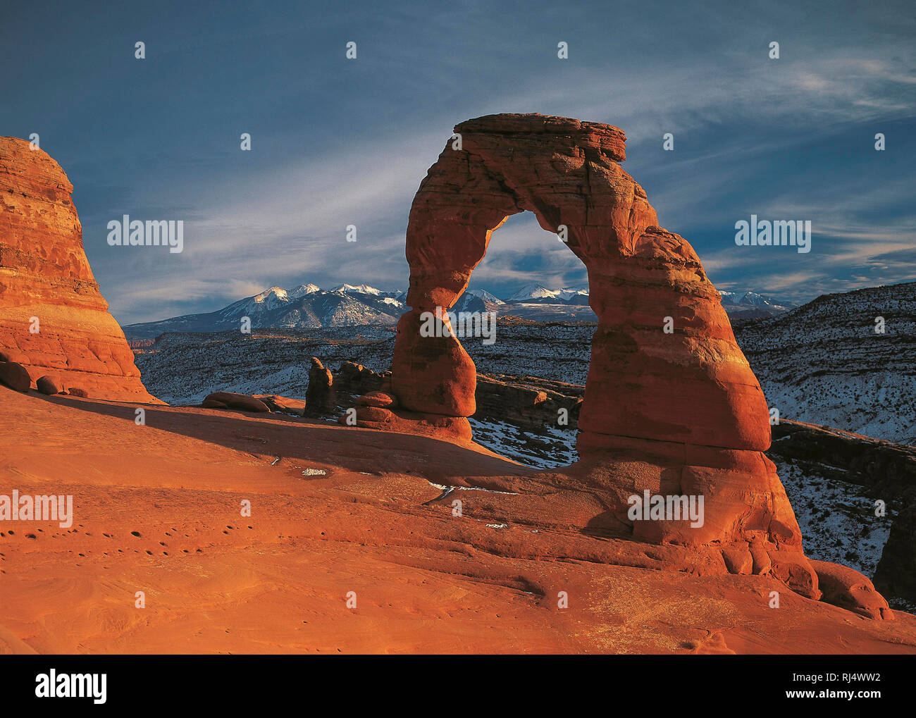 Delicate Arch, Arches Nationalpark Stock Photo - Alamy