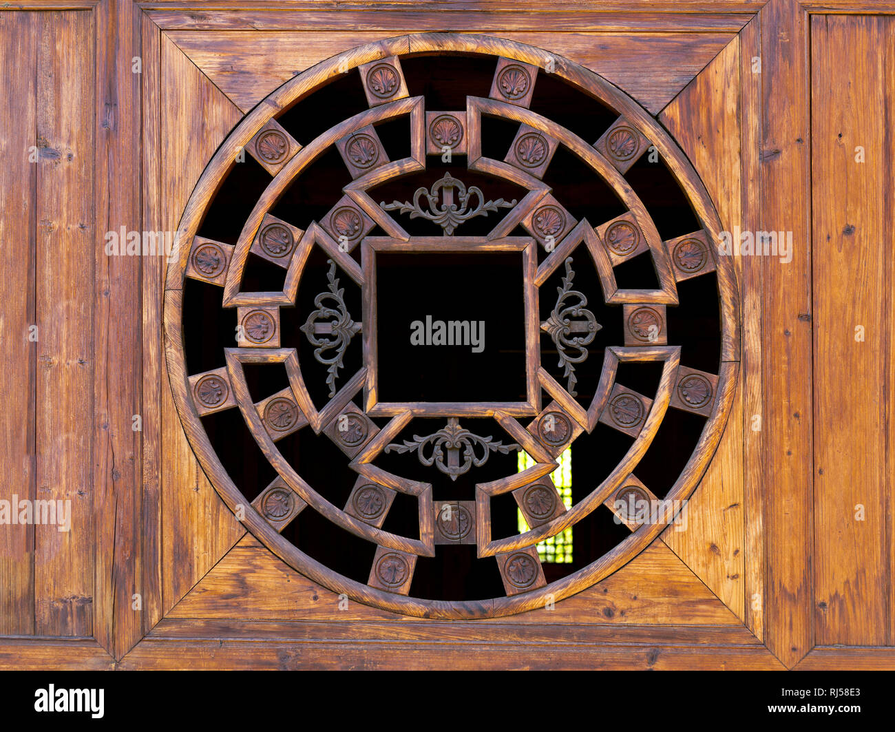 Window, China Nationalities Museum, Beijing, China Stock Photo - Alamy