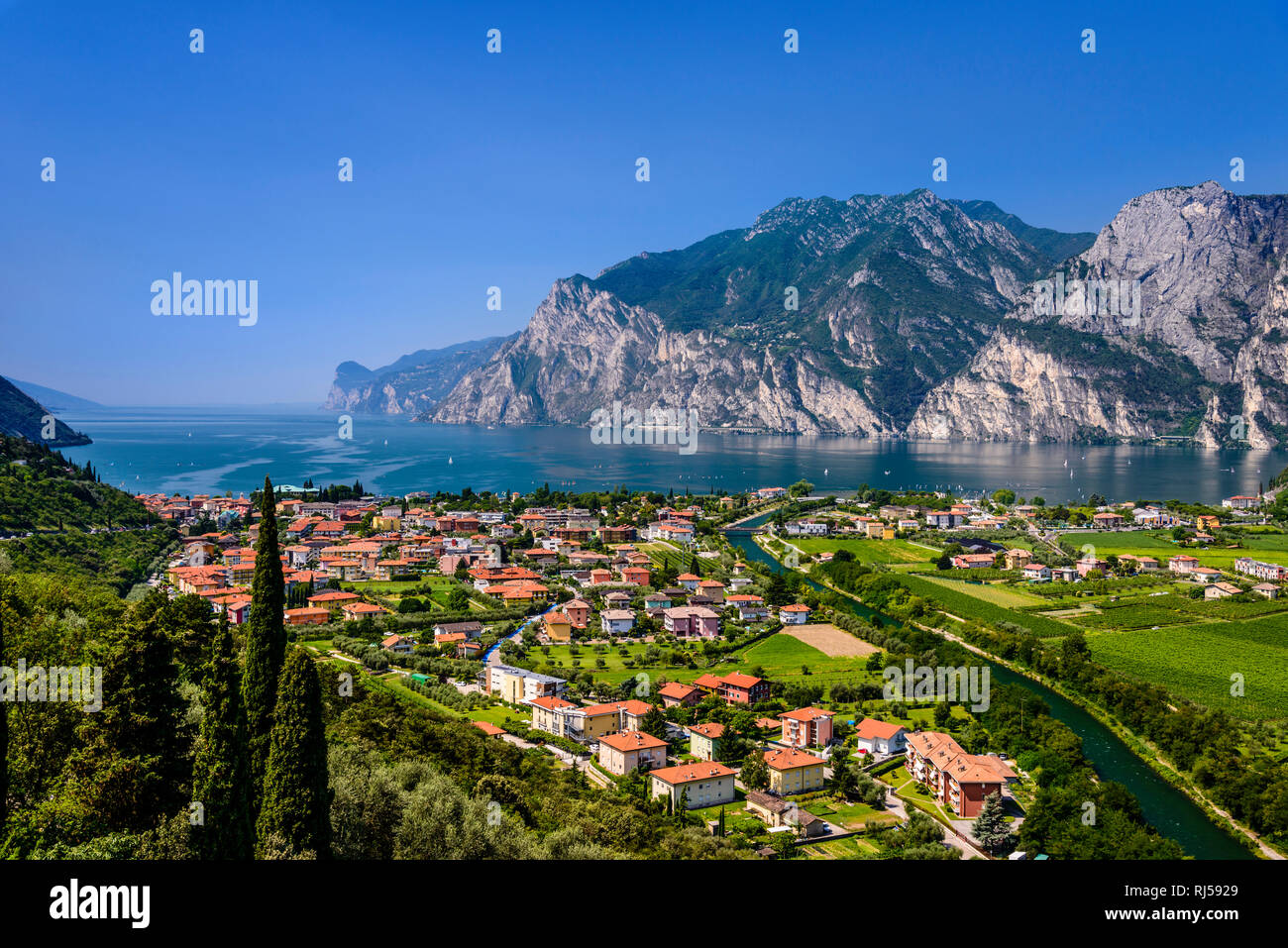 Italien, Trentino-Südtirol, Trentino, Gardasee, Nago-Torbole, Torbole ...