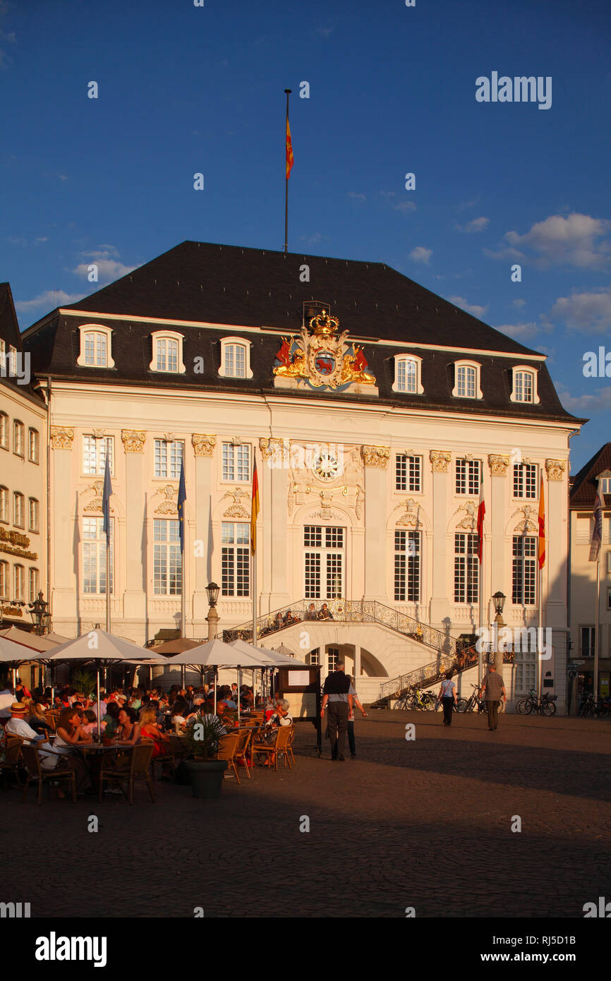 Altes Rathaus, Marktplatz, Bonn, Nordrhein-Westfalen, Deutschland ...