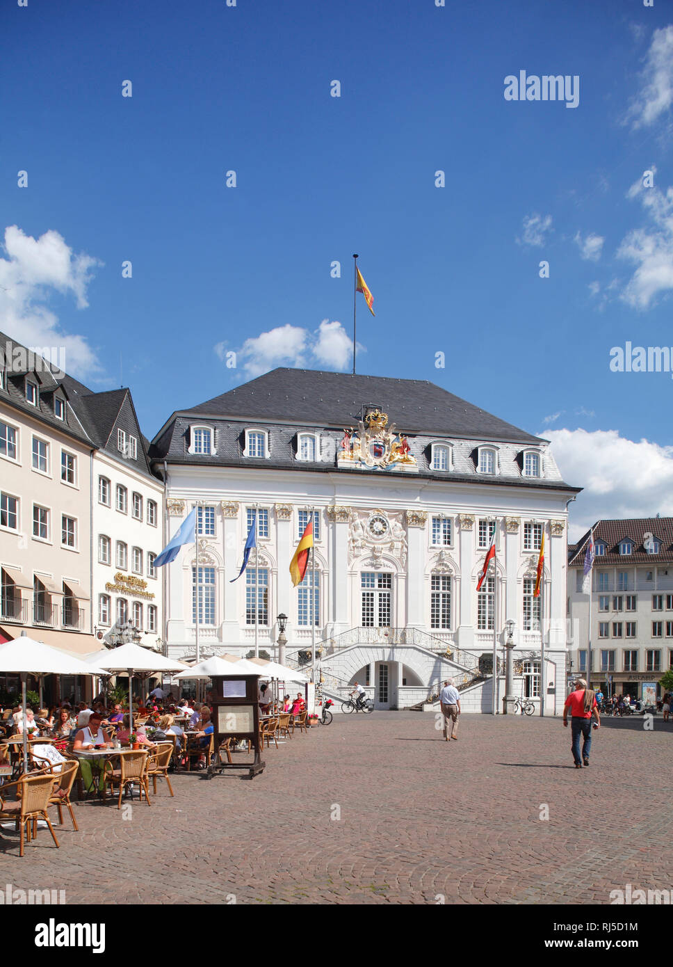 Altes Rathaus, Marktplatz, Bonn, Nordrhein-Westfalen, Deutschland ...