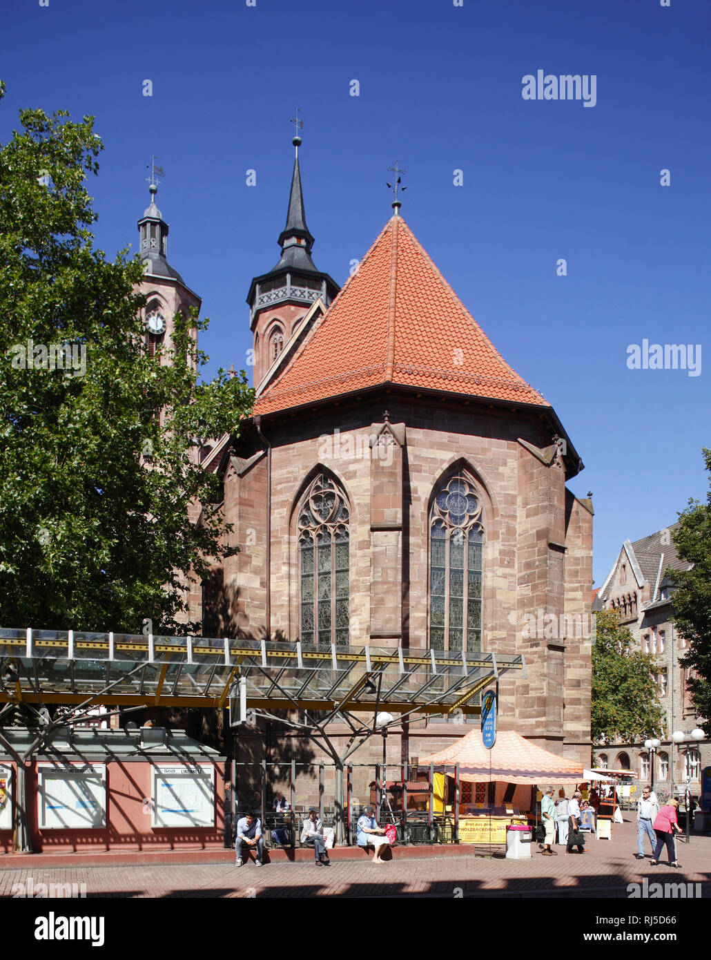 Goettingen : Sankt Johannis Kirche Stock Photo - Alamy