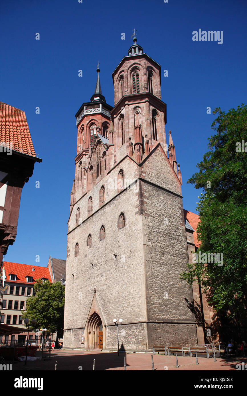 Goettingen : Sankt Johannis Kirche Stock Photo - Alamy