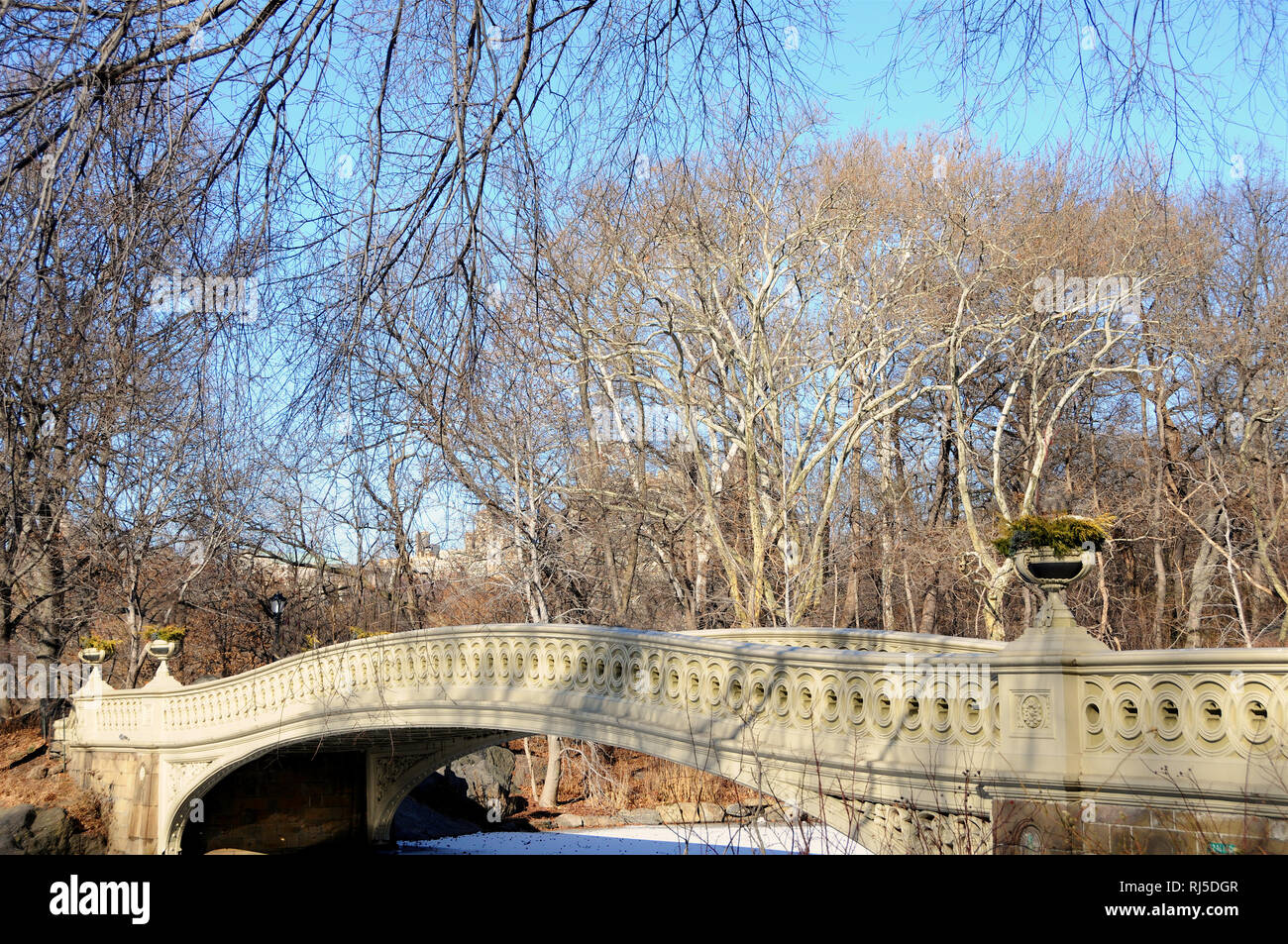 The Bow Bridge is the longest spanning cast-iron bridge serving as a ...