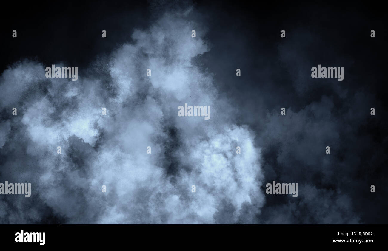 Blue misty smoke background. Abstract texture overlays for copyspace ...