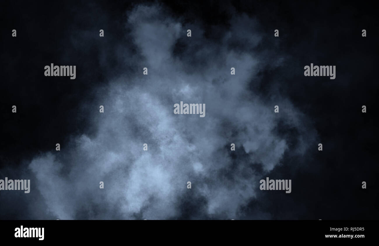 Blue misty smoke background. Abstract texture overlays for copyspace ...