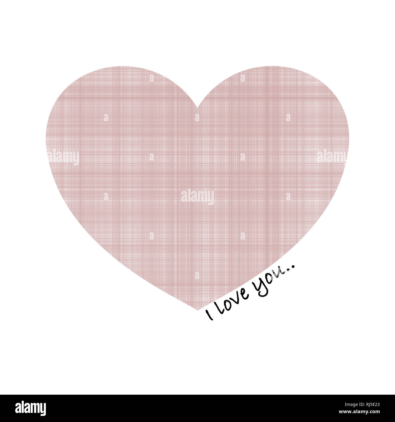 Dusty pink heart hi-res stock photography and images - Alamy