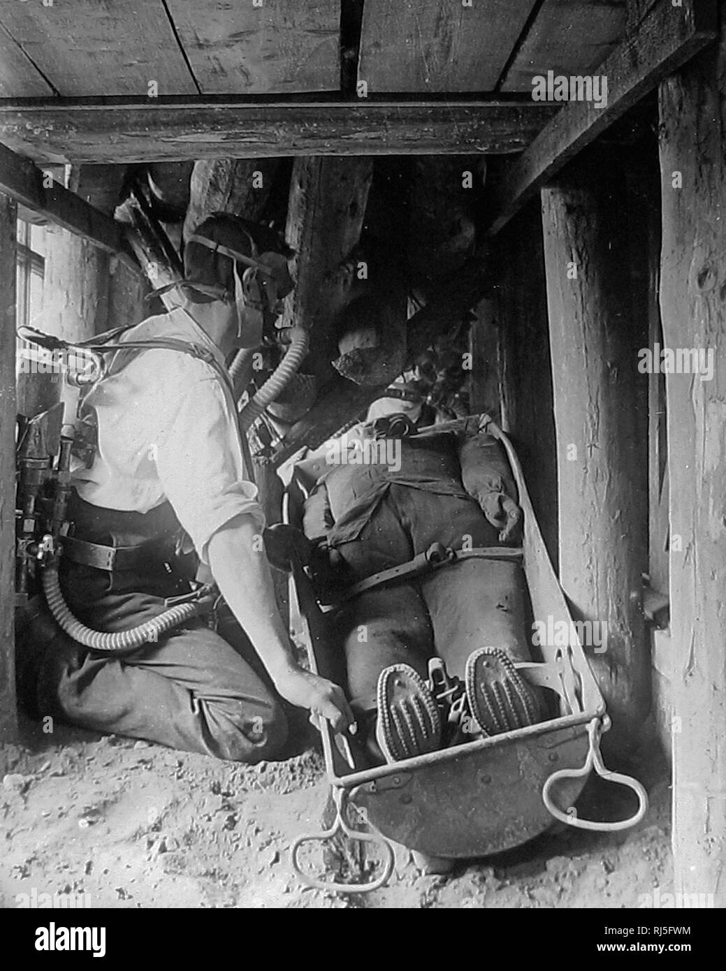 Rescue pit Black and White Stock Photos & Images - Alamy