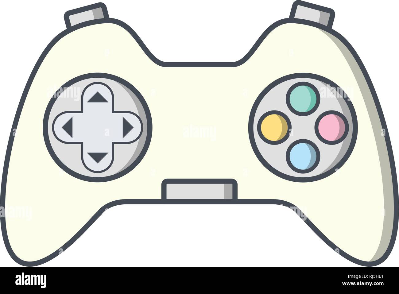 Control Pad Vector Icon Sign Icon Vector Illustration For Personal And ...