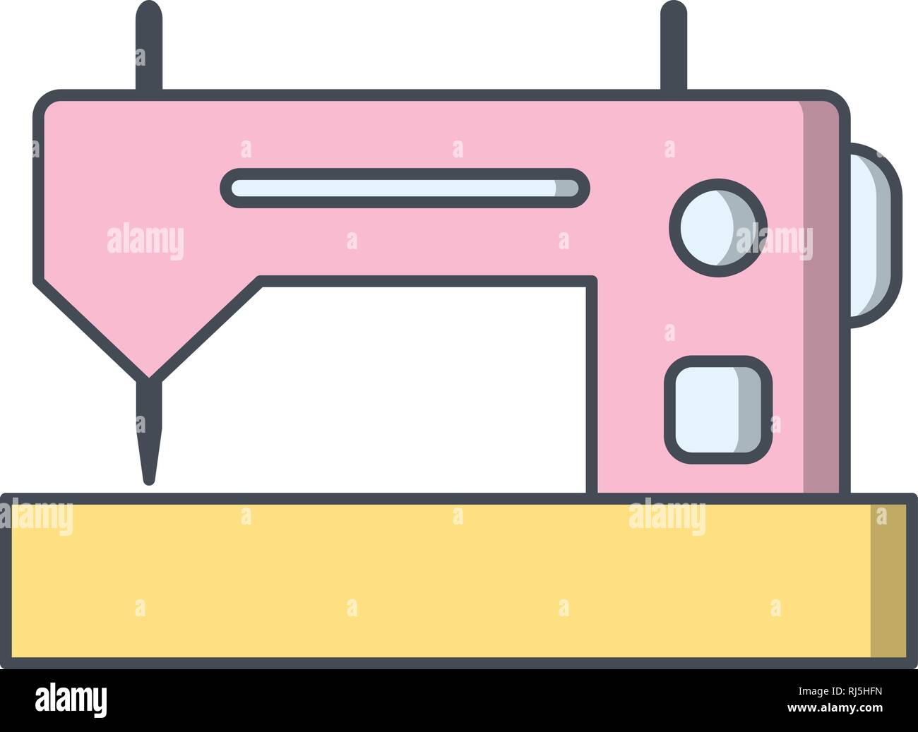 Sewing Machine Vector Icon Sign Icon Vector Illustration For Personal