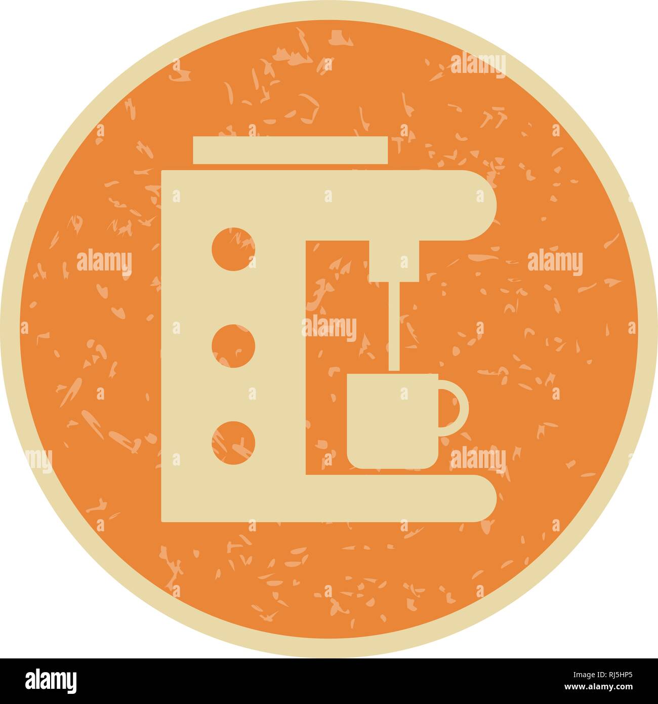 Coffee Maker Vector Icon Sign Icon Vector Illustration For Personal And ...