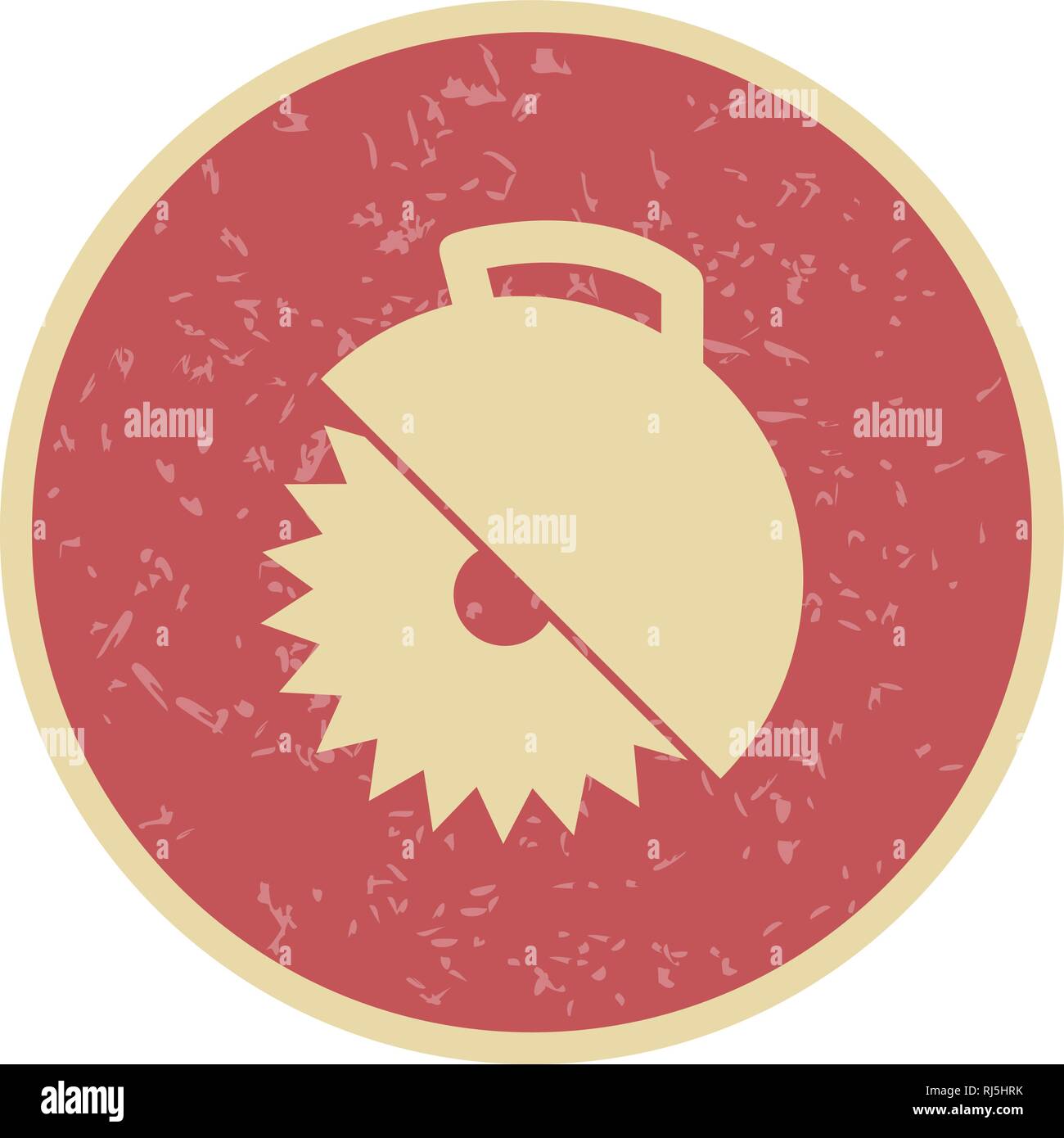 Circular saw Vector Icon Sign Icon Vector Illustration For Personal And ...
